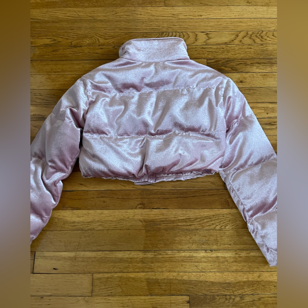 Pink Puffer Jacket - Gem